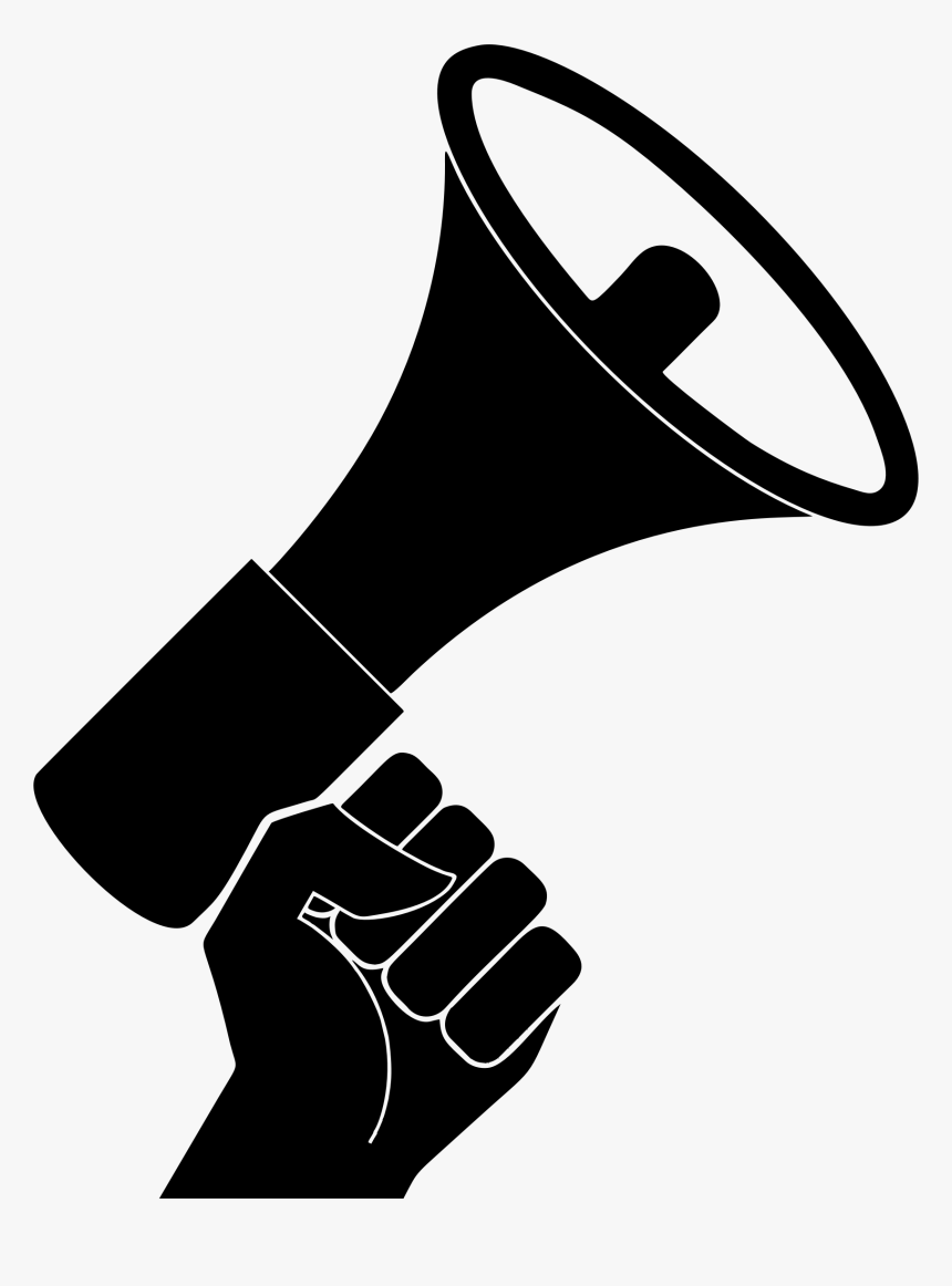 Megaphone Speaker Clip Arts - Megaphone Clipart, HD Png Download ...