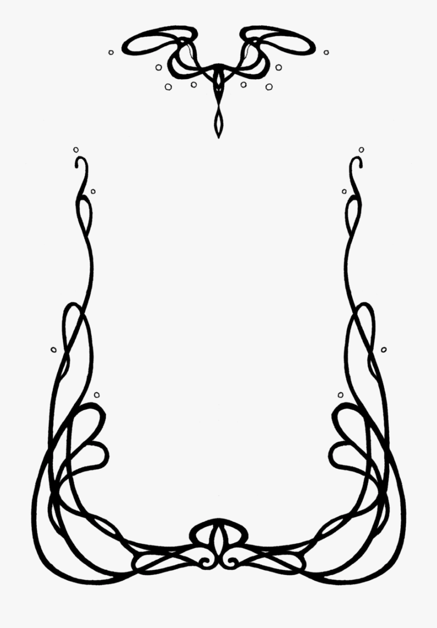 Art Nouveau Page Borders