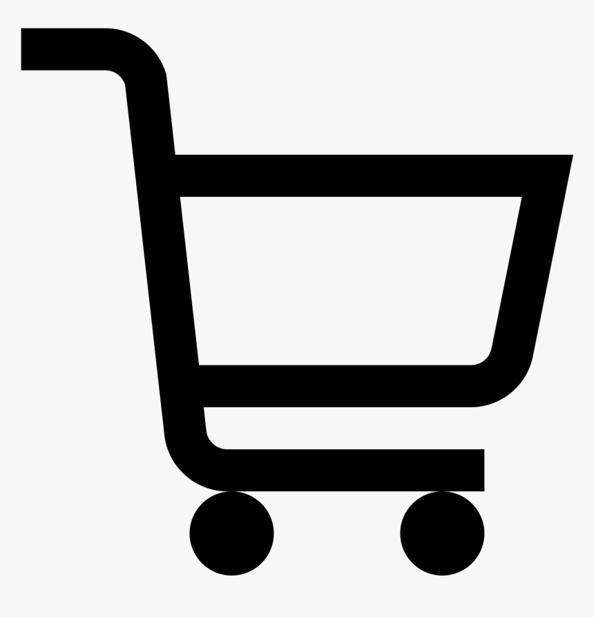Transparent Cart - Small Shopping Cart Icon, HD Png Download ...