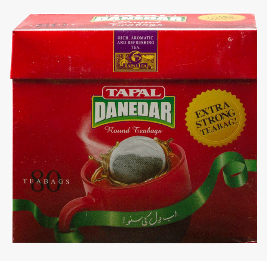 Tapal Danedar 80 Round Tea Bags 200 Gm - Tapal Danedar 80 Tea Bag, HD Png Download , Transparent ...