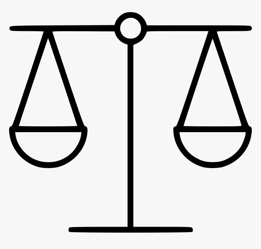 Balance Measure Measurement Weight - Balance Outline, HD Png Download ...