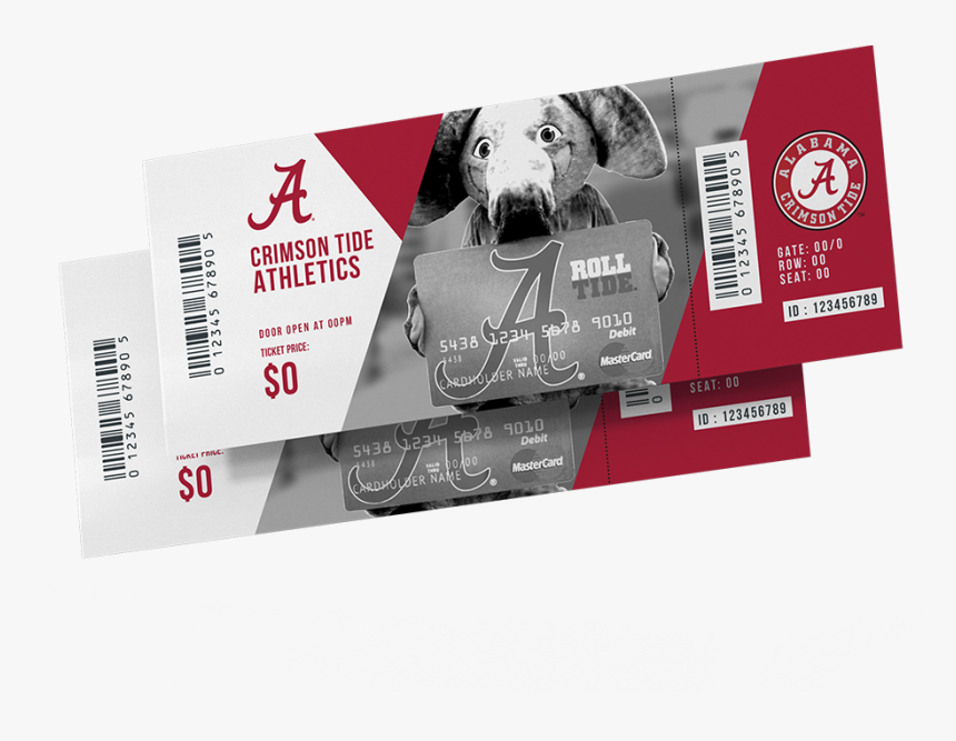 Alabama Lsu 2019 Ticket, HD Png Download , Transparent Png Image - PNGitem