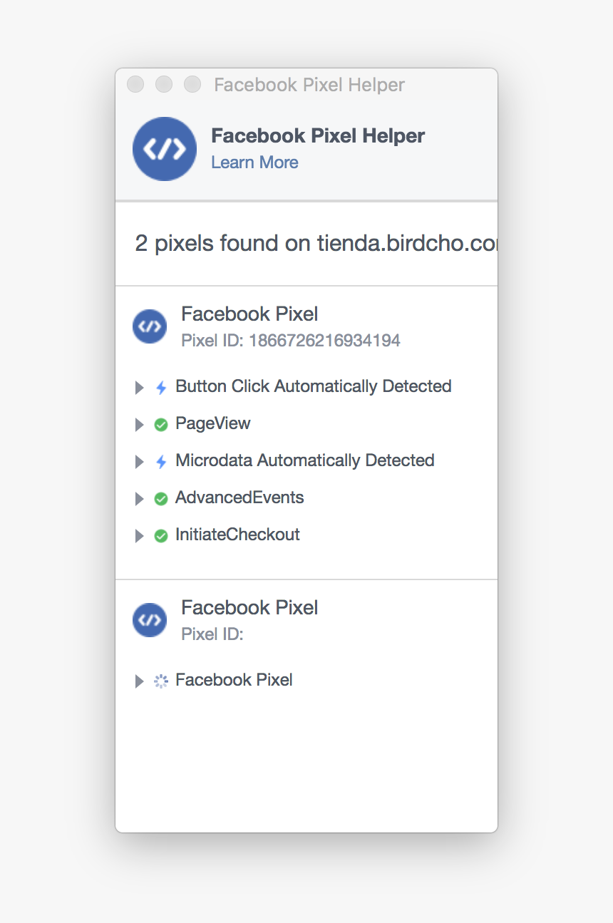 Captura De Pantalla 2018 05 08 A Las 05 21 - Facebook Pixel Microdata Automatically Detected, HD ...