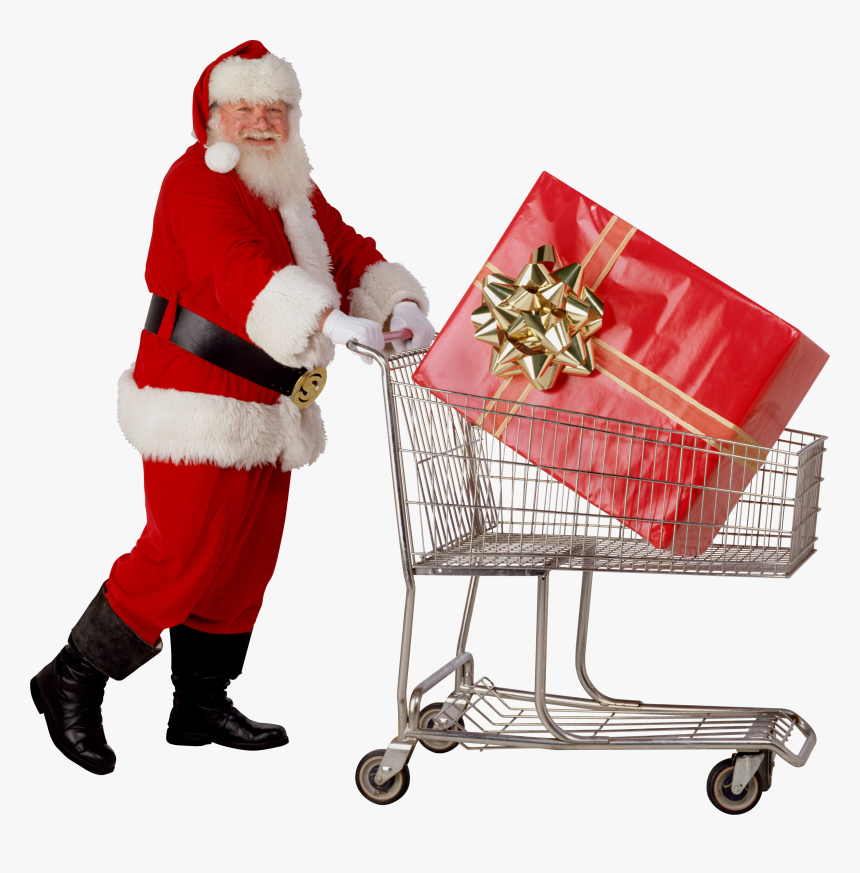 Santa Claus Cart Png, Transparent Png , Transparent Png Image - PNGitem
