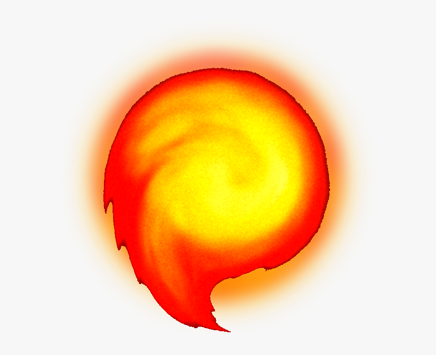 Fireball Mario Strikers - Paper Mario Fire Ball, HD Png Download ...