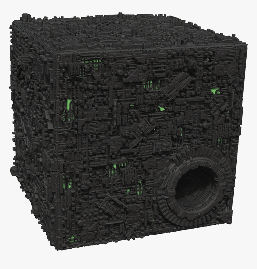 Borg Cube Png - Star Trek Attack Wing Borg Cube, Transparent Png ...