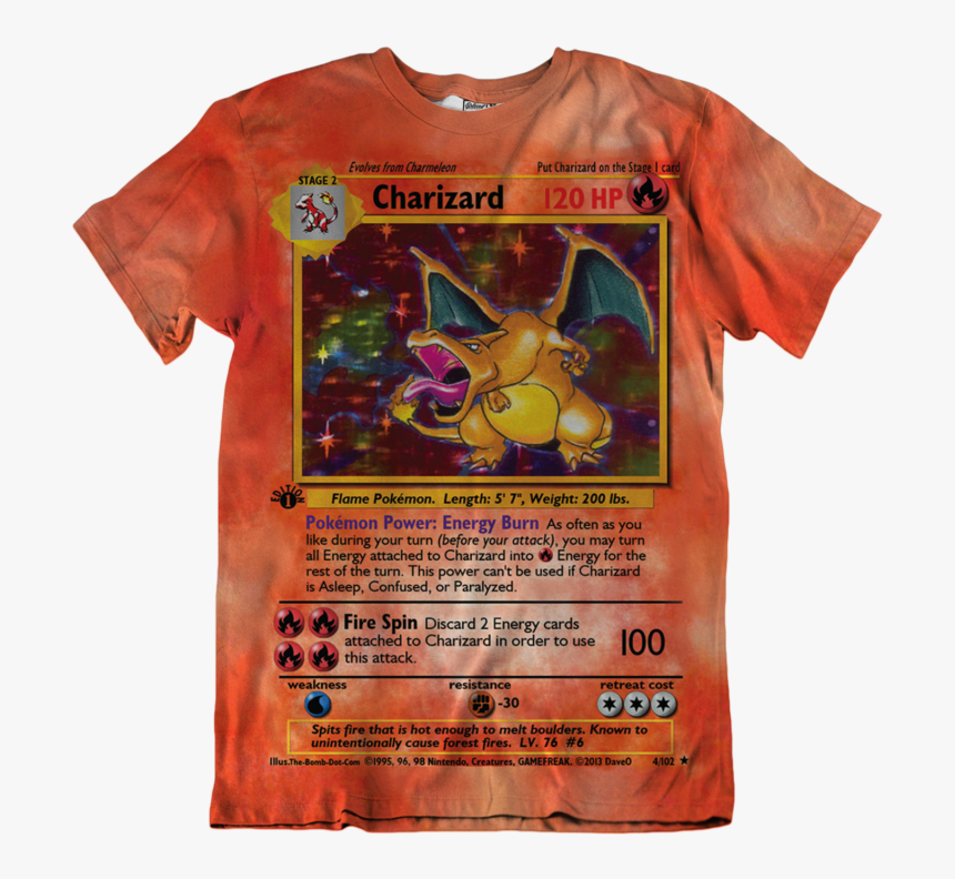 Charizard Card Template