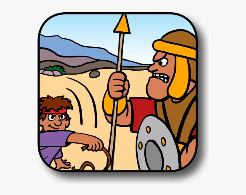 David & Goliath Clipart , Png Download - David And Goliath Clipart ...