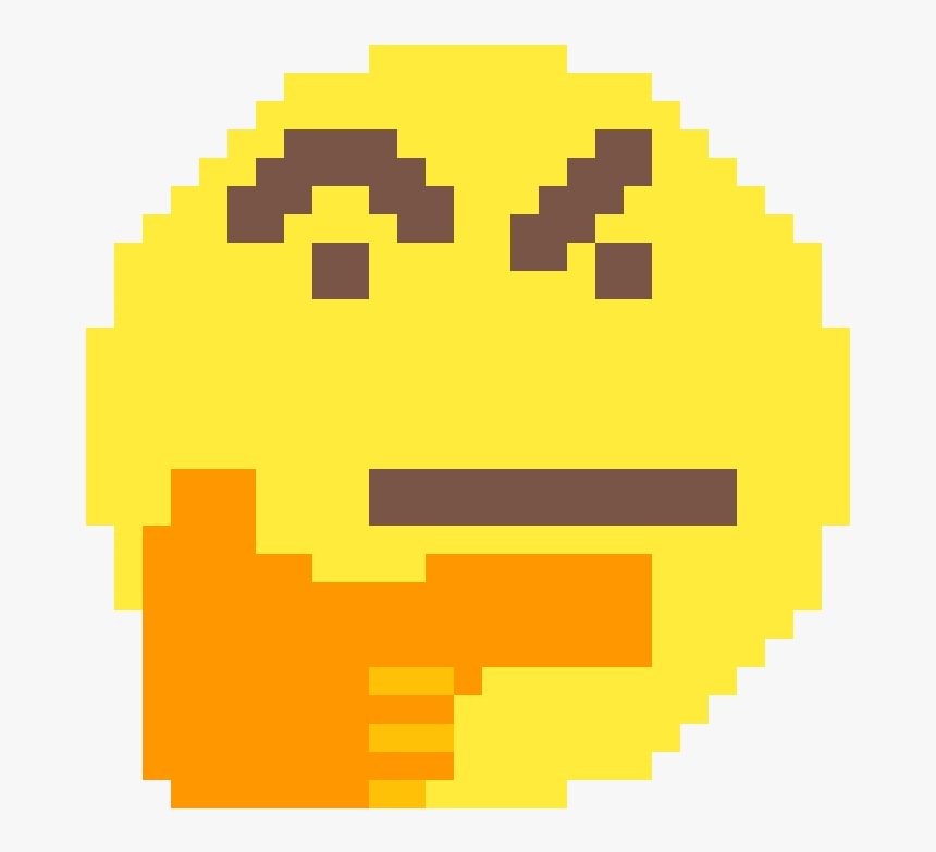 Dank Thonking Emoji - Super Mario Goomba Pixel Art, HD Png Download ...