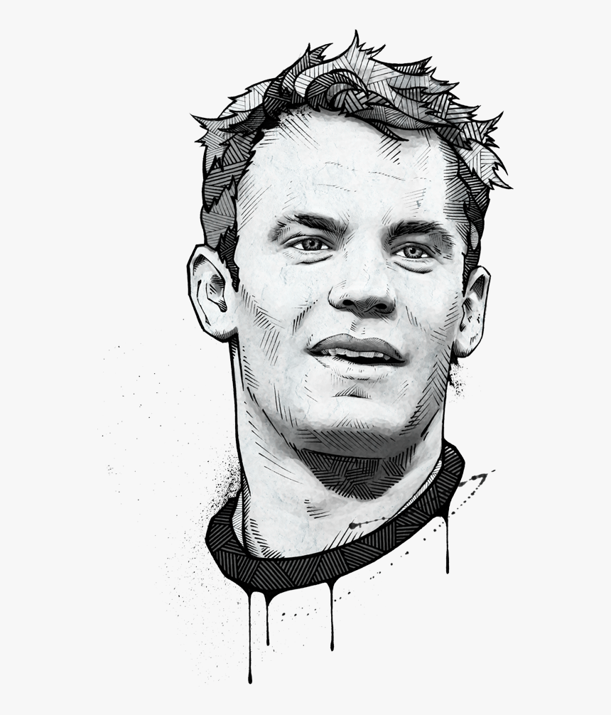 Sketch Manuel Neuer Drawing, HD Png Download , Transparent Png Image ...