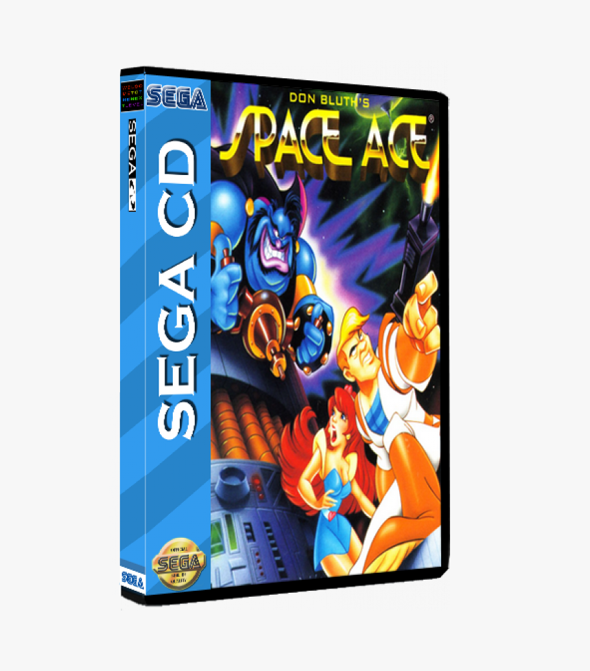Sega Cd Rom Space Ace - Blackhole Assault Sega Cd, HD Png Download ...
