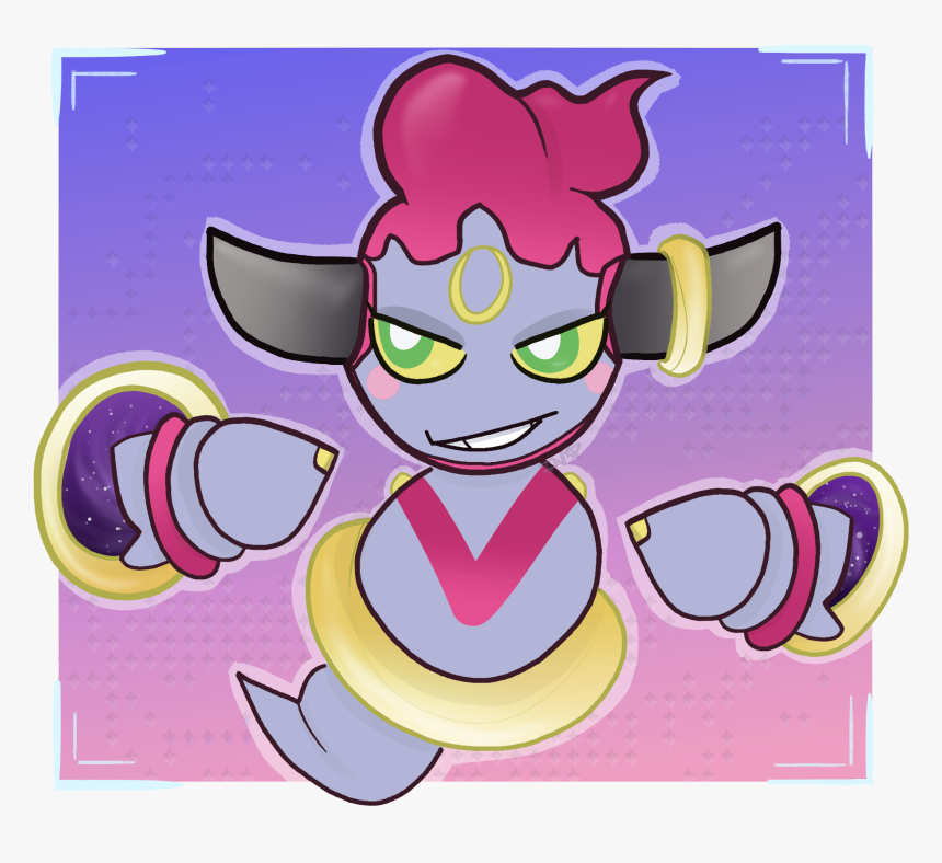 Hoopa - Cartoon, HD Png Download , Transparent Png Image - PNGitem
