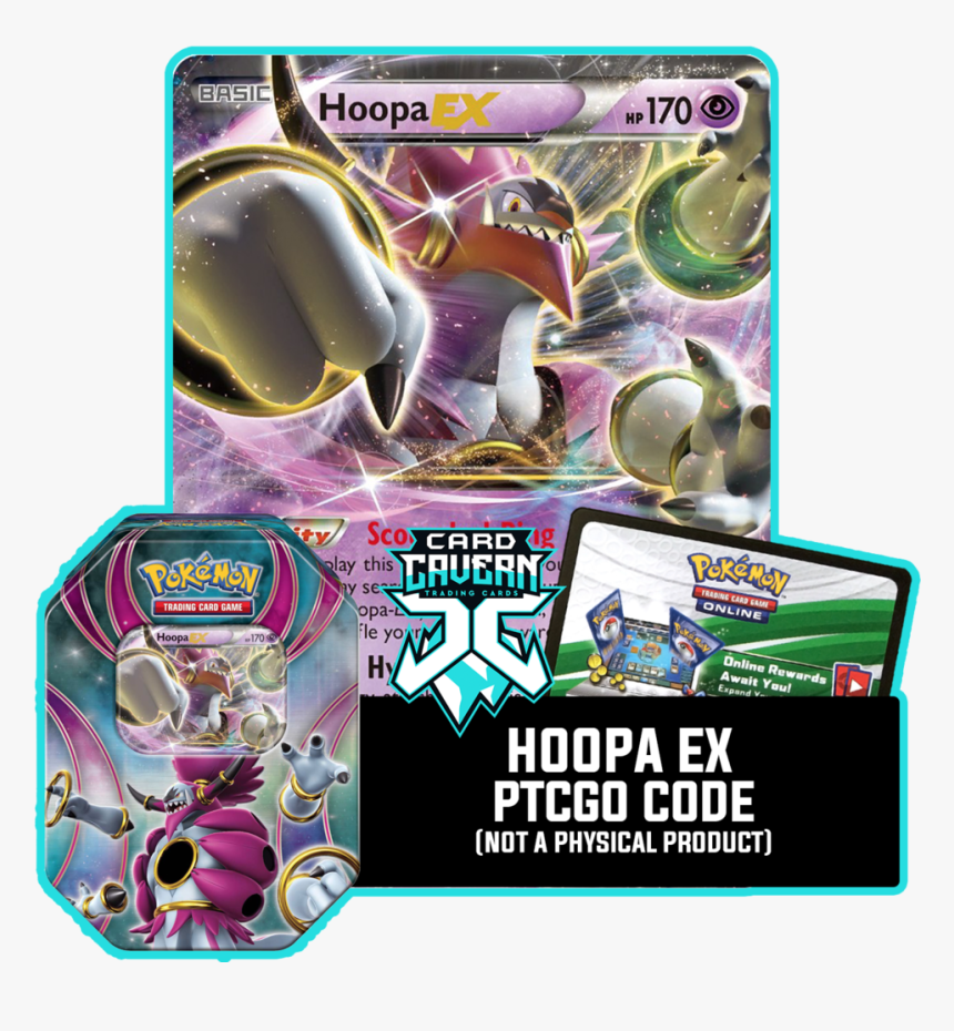 Pokemon Hoopa Ex Card, HD Png Download , Transparent Png Image - PNGitem