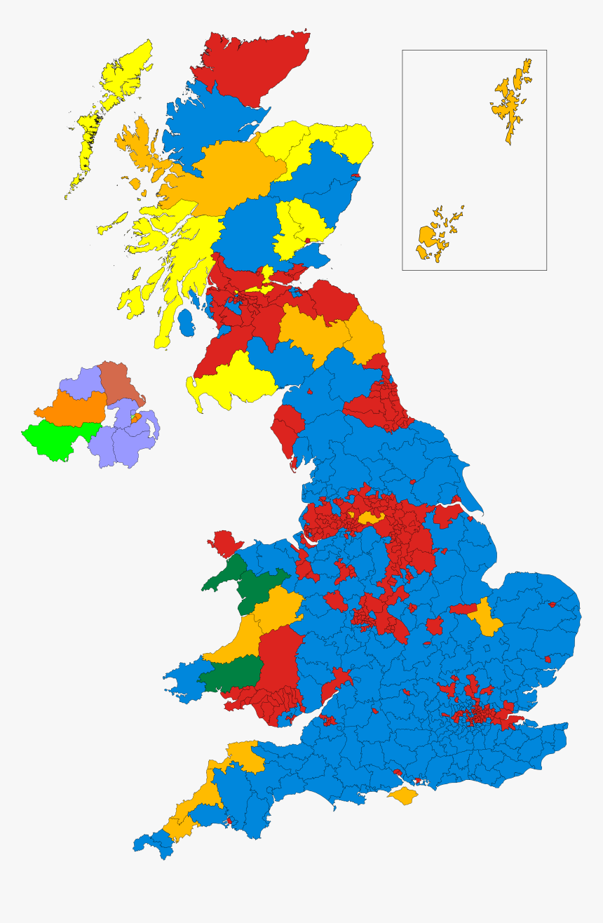 Map Of Uk, HD Png Download , Transparent Png Image - PNGitem