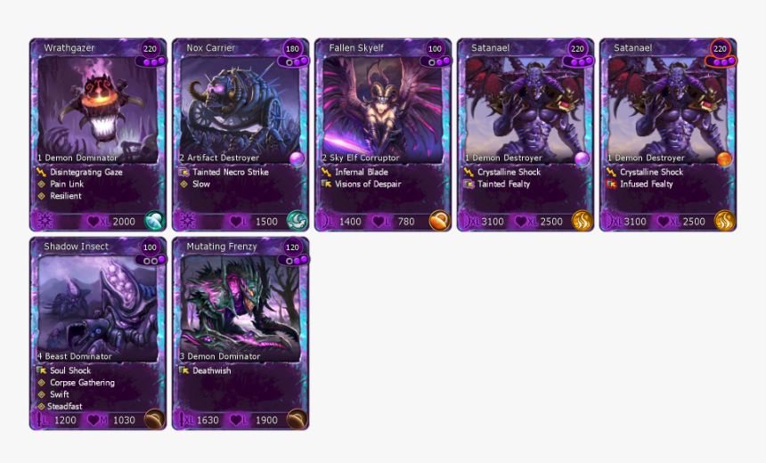 Image - - Battleforge Pure Shadow Deck, HD Png Download , Transparent ...