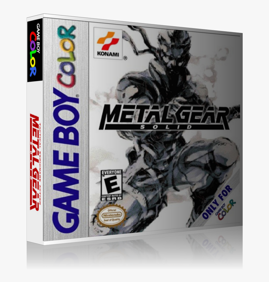 Gameboy Color Metal Gear Solid Game Cover To Fit A - Metal Gear Solid ...
