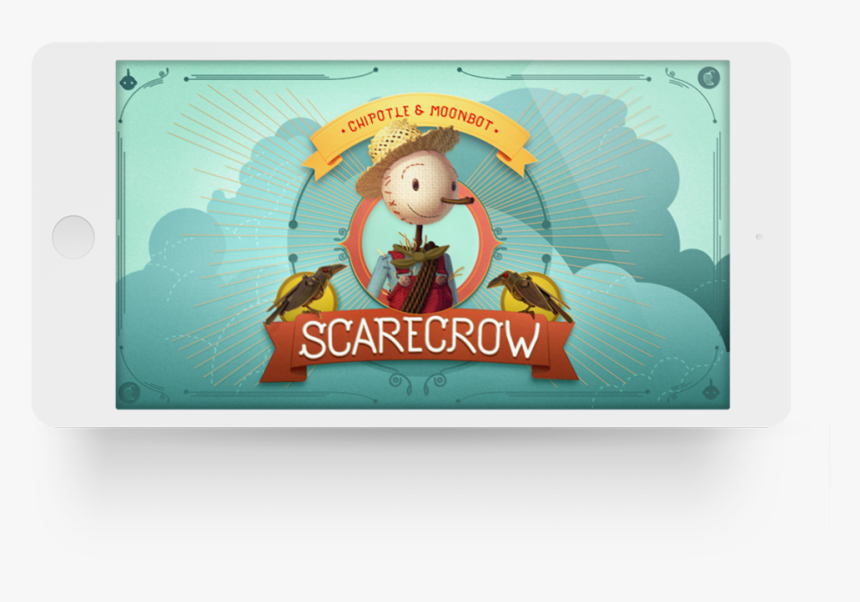 Work Scarecrow Game - Scarecrow Chipotle Smiling, HD Png Download ...