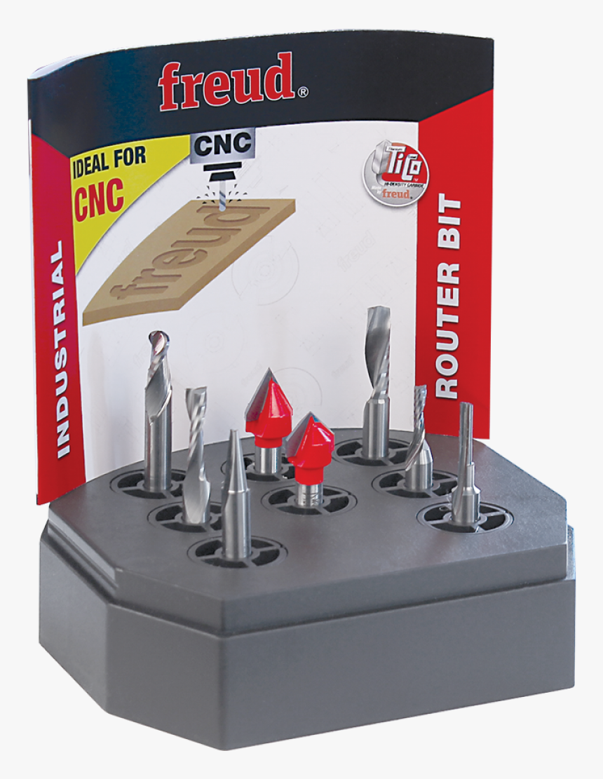 General Purpose Cnc Bit Set Freud 87-208 - Electronics, HD Png Download ...