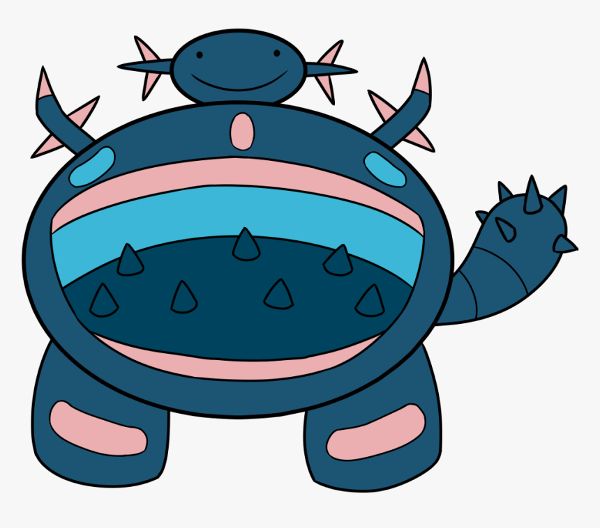 #799 Dex #gen 7 Woops - Cartoon, HD Png Download , Transparent Png ...