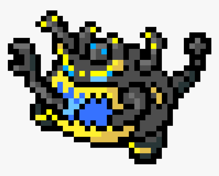 Pixel Art Pokemon Guzzlord, HD Png Download , Transparent Png Image ...