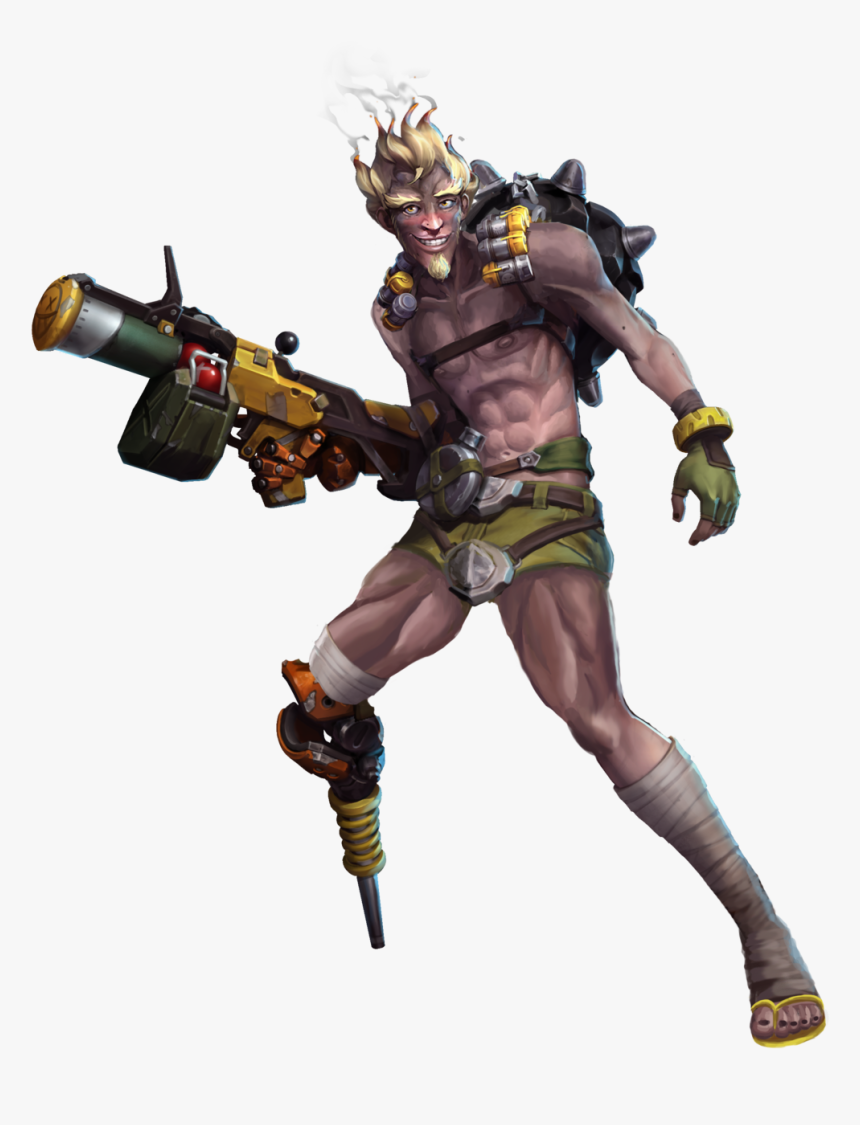 Heroes Of The Storm Junkrat Png, Transparent Png , Transparent Png ...
