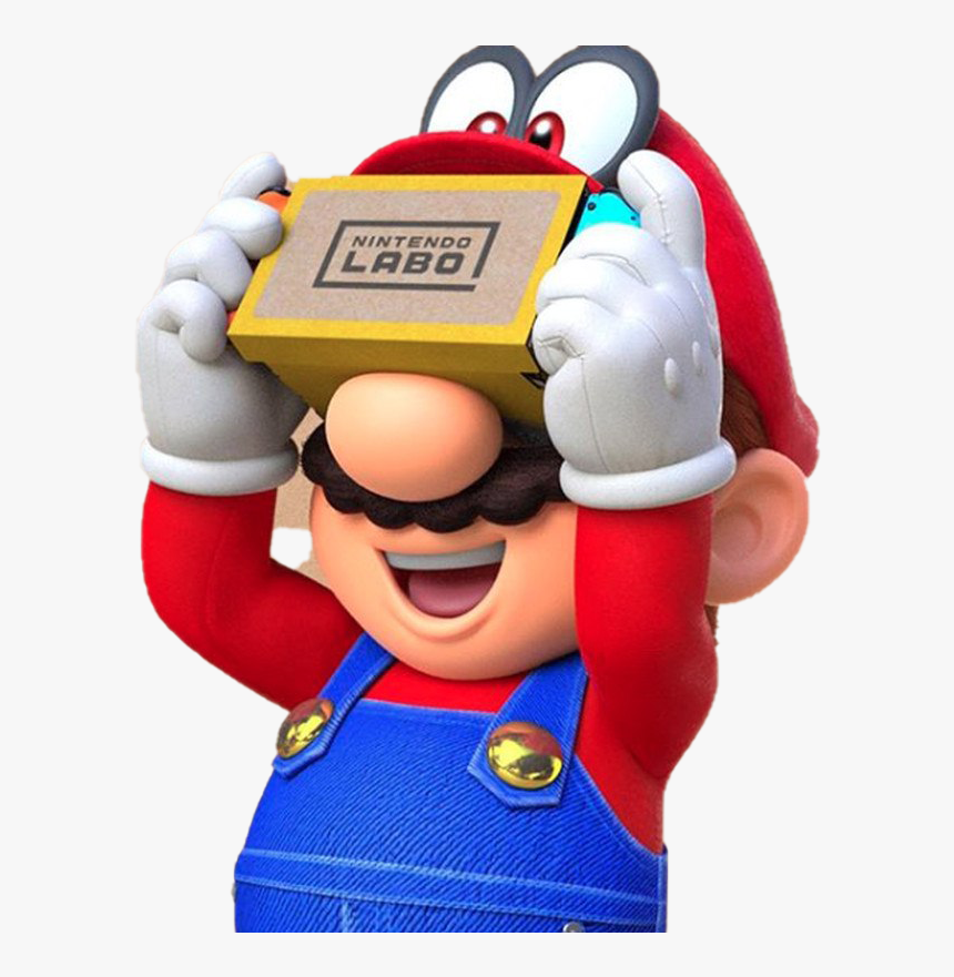 Mario Odyssey Png Pic - Nintendo Switch Labo Boxing, Transparent Png ...