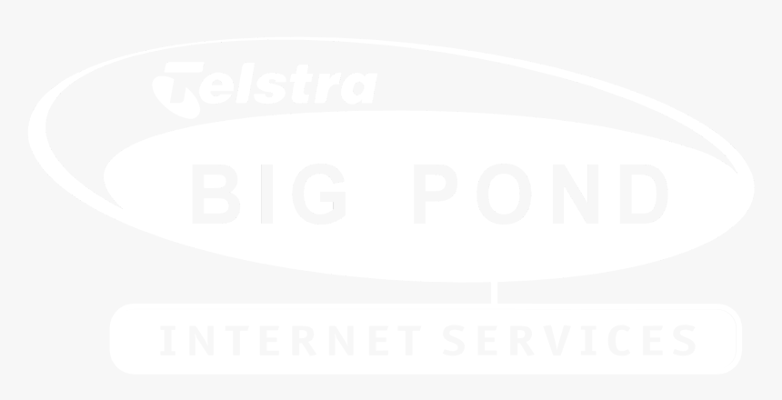 Telstra Bigpond Logo Black And White - Beige, HD Png Download ...