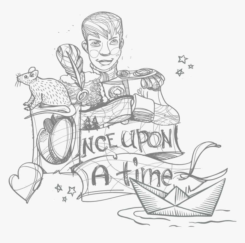 Fairy Tale Clipart Black And White