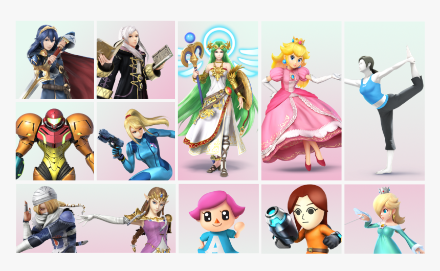 The Women Of Smash ⊟ The Original Smash Bros - All Female Smash Bros ...