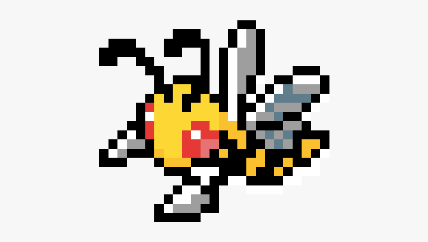Beedrill Pixel Art, HD Png Download , Transparent Png Image - PNGitem