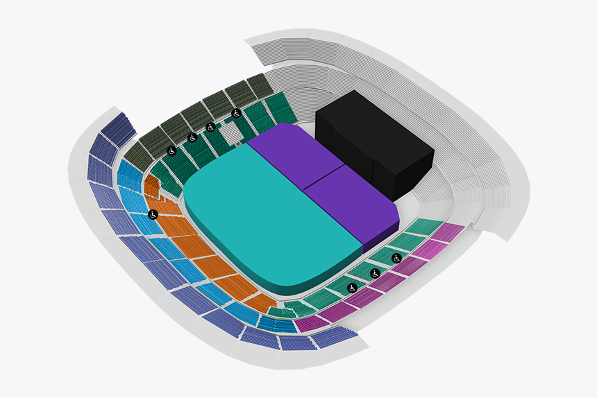 Cape Town Stadium - Map Carnival City Festival Lawns, HD Png Download ...