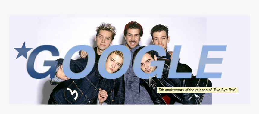 Nsync Google Doodle - Crew, HD Png Download , Transparent Png Image ...