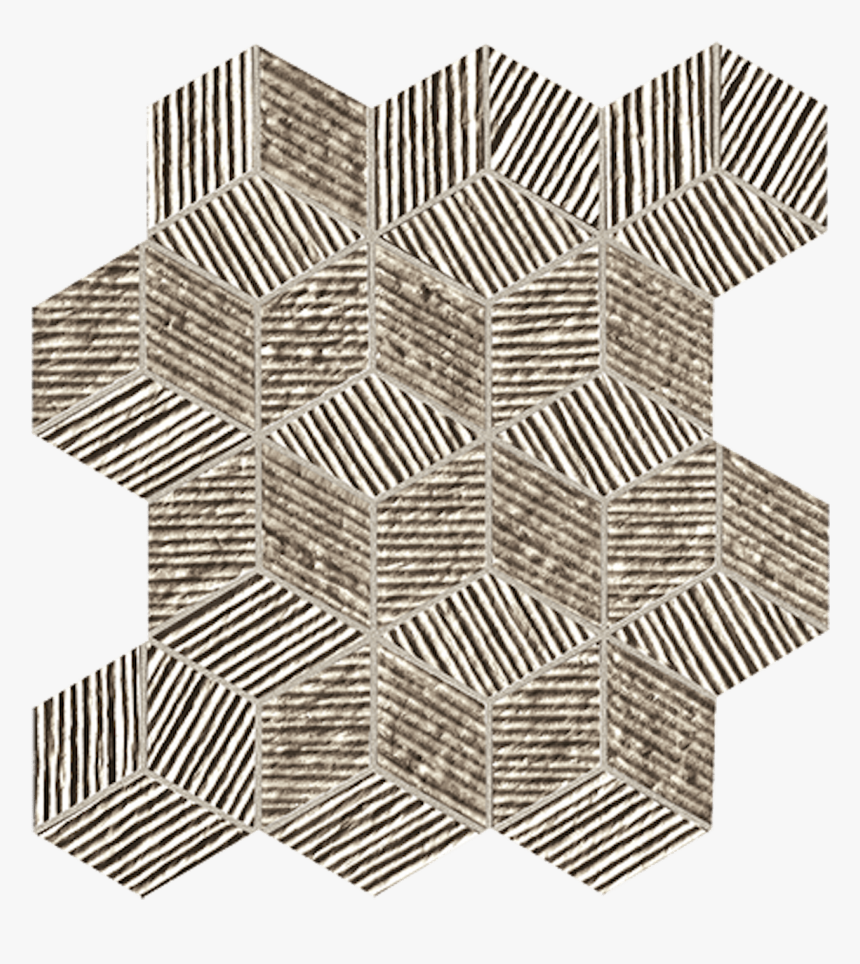 Lumina Glam Taupe Cube Mosaico - Origami Paper, HD Png Download ...