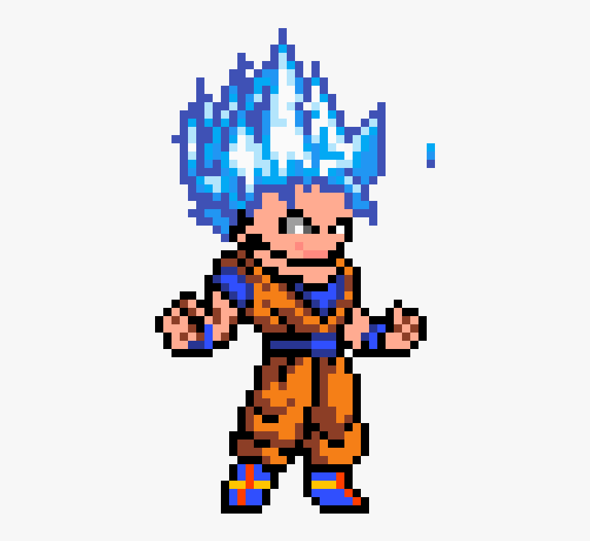 Pixel Goku, HD Png Download , Transparent Png Image - PNGitem