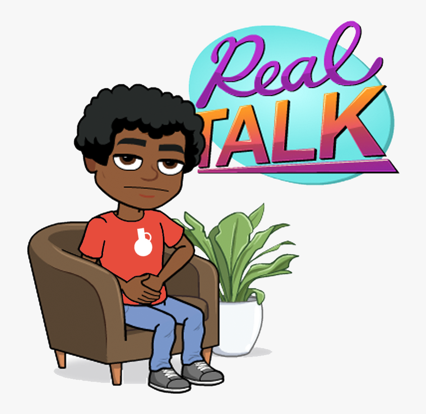 Bitmoji Real Talk, HD Png Download , Transparent Png Image - PNGitem
