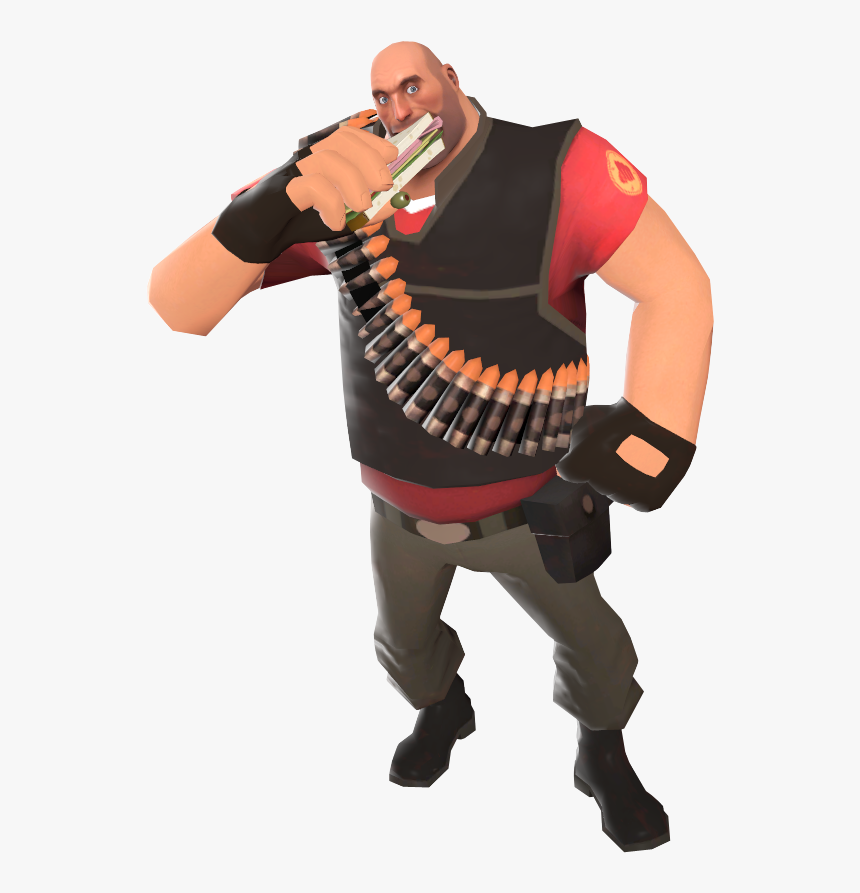 Heavy Weapons Guy Sandvich , Png Download - Heavy Weapons Guy Sandvich, Transparent Png ...
