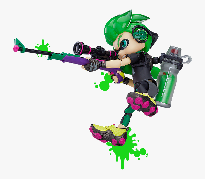 Splatoon Figma Figure Inkling Boys, HD Png Download , Transparent Png Image - PNGitem