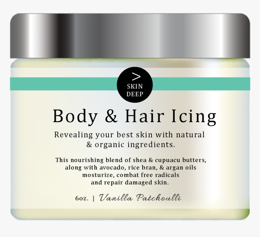 Body Icing Loaded With Shea Butter, And Nourishing - Cosmetics, HD Png ...