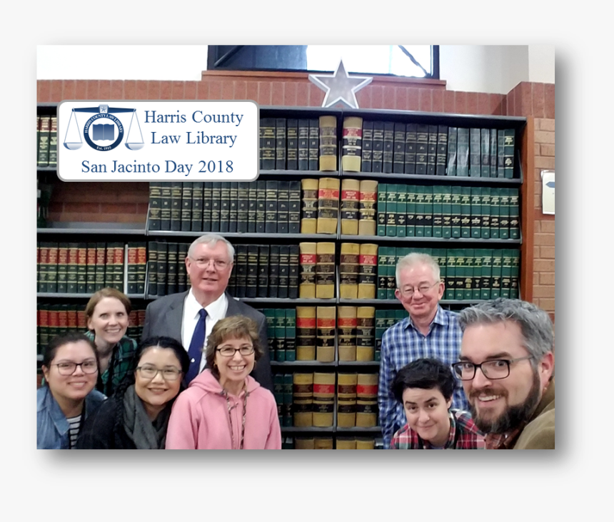 Staff At The Harris County Law Library Take A, HD Png Download ...