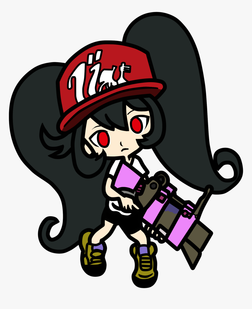 Image Splatoon Ashley Png - Wario Ashley, Transparent Png , Transparent ...