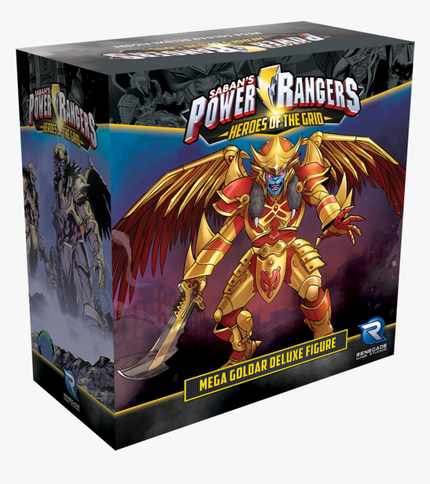 Mega Goldar Box 3d Rgb 2000px - Action Figure, HD Png Download ...