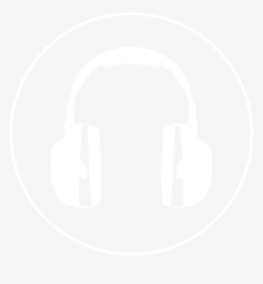 Hearing Protection Sign Black And White, HD Png Download , Transparent ...