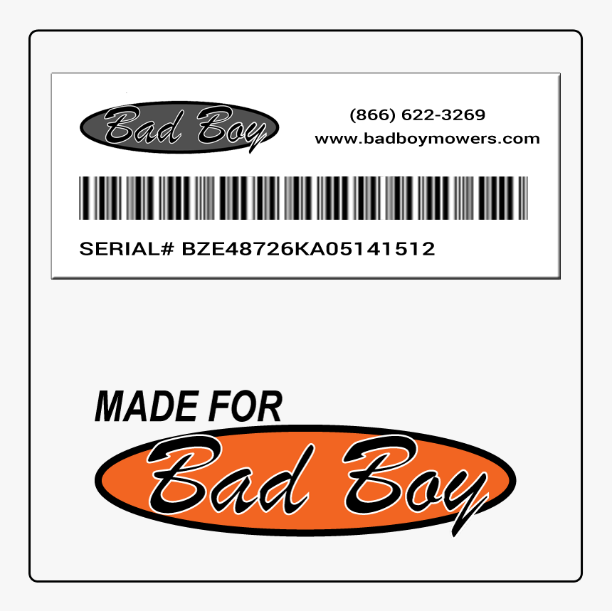 Examples Of What Bad Boy Model Tags Usually Look Like - Wind Turbine ...