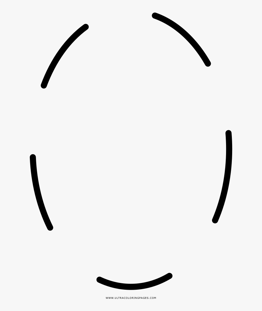 Ellipse Coloring Page, HD Png Download , Transparent Png Image - PNGitem