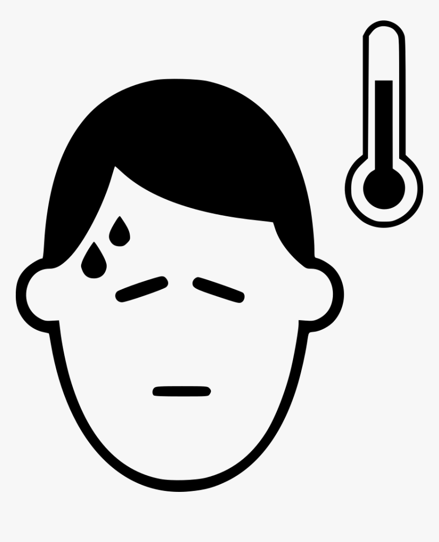 Fever Man Line - Fever Icon Png, Transparent Png , Transparent Png ...