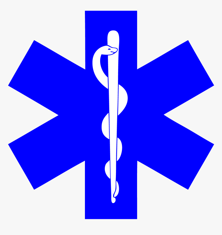 Paramedic Logo - Star Of Life, HD Png Download , Transparent Png Image ...