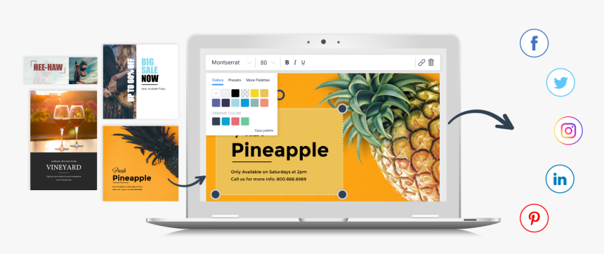 Graphics Social Media Designs, HD Png Download , Transparent Png Image ...