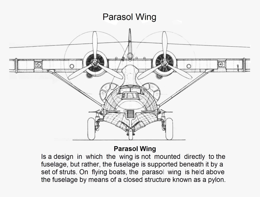 Parasol , Png Download - Pby Catalina Blueprints, Transparent Png ...