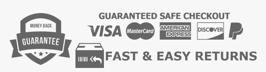 Safe Checkout Badge Black, HD Png Download , Transparent Png Image ...