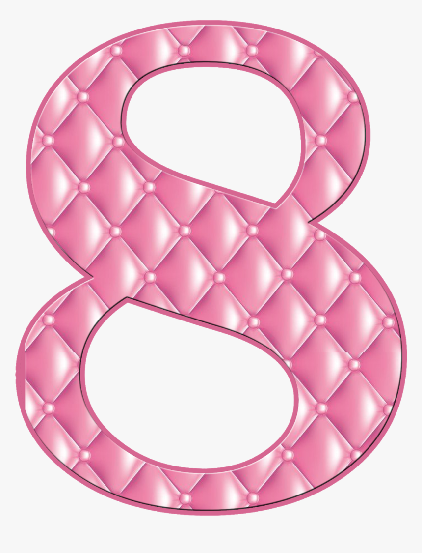 Números Capitonê Rosa - Numero 6 Rosa Png, Transparent Png ...